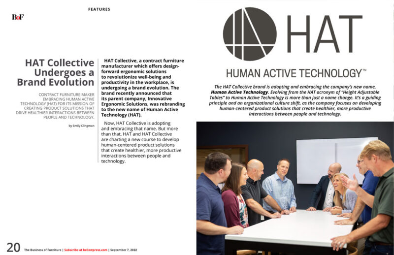 BUSINESS OF FURNITURE: HAT COLLECTIVE UNDERGOES A BRAND EVOLUTION - HAT ...